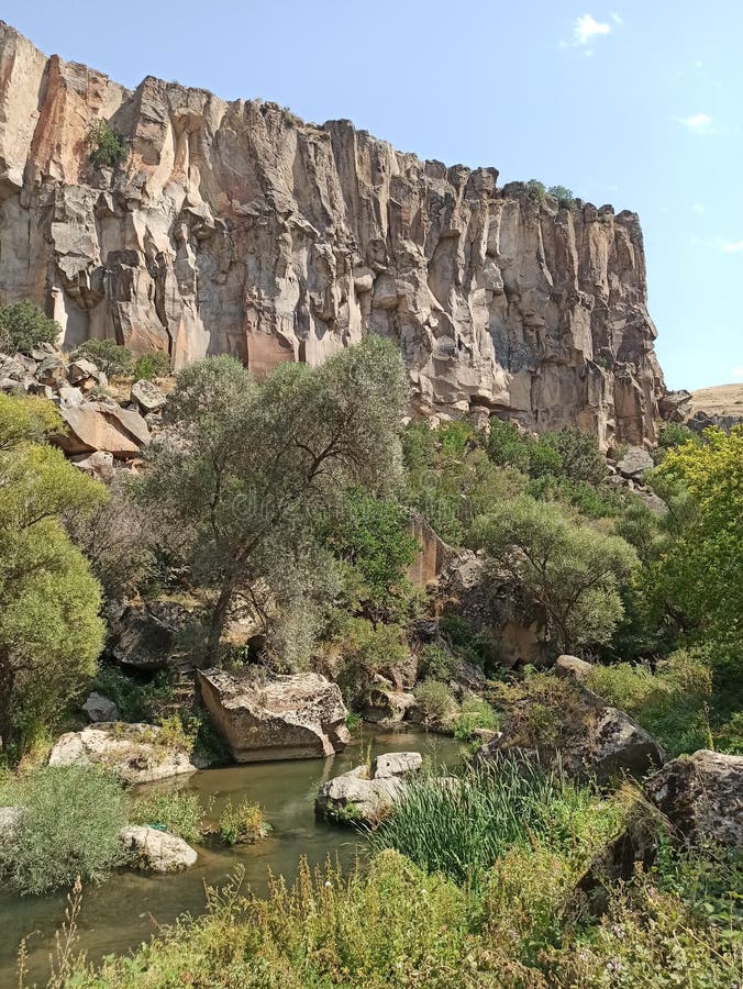 Cappadocia turkey canyon stock image. Image of tourism - 197510127
