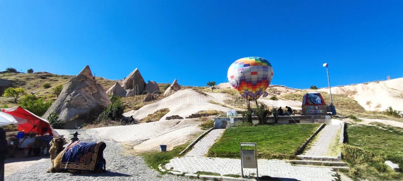 Cappadocia, Turkey Holiday, Ballon Nice View Stock Image - Image of ...
