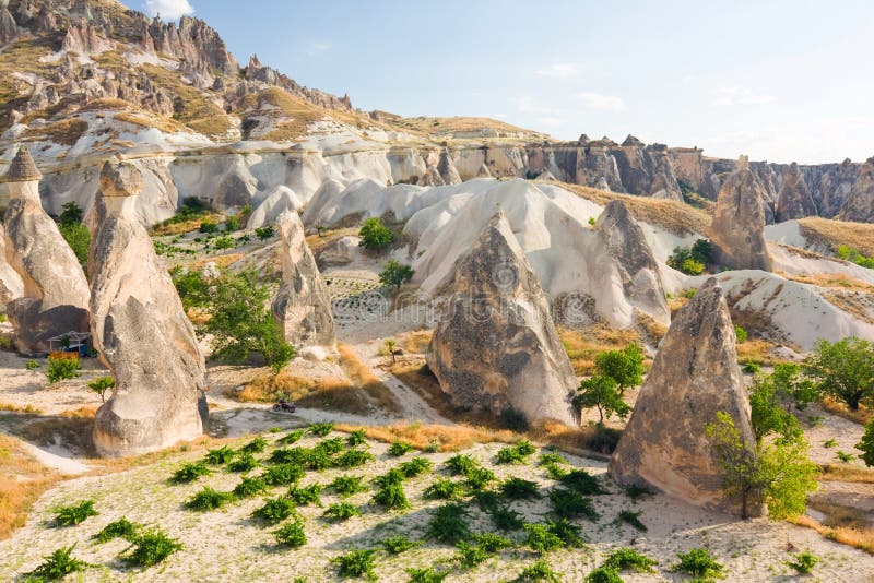 Cappadocia, Turkey stock image. Image of conical, mountain - 31184991