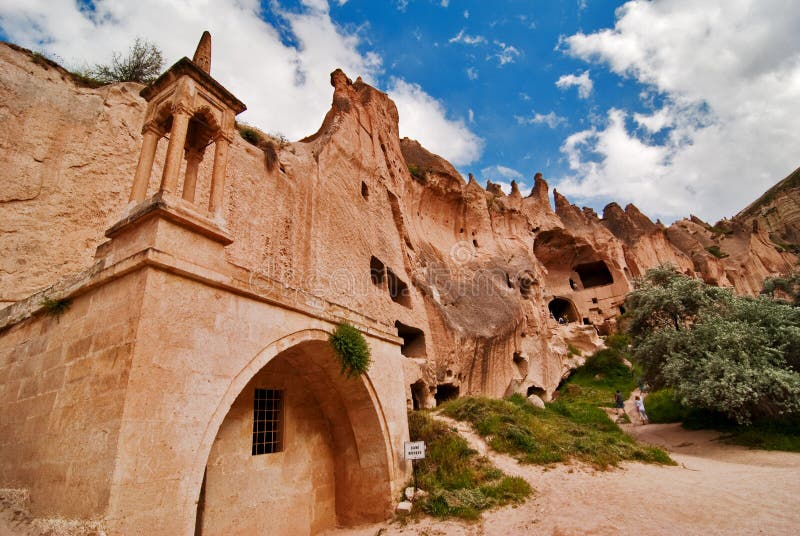 Cappadocia, zelve valley stock photo. Image of ruins - 11567526