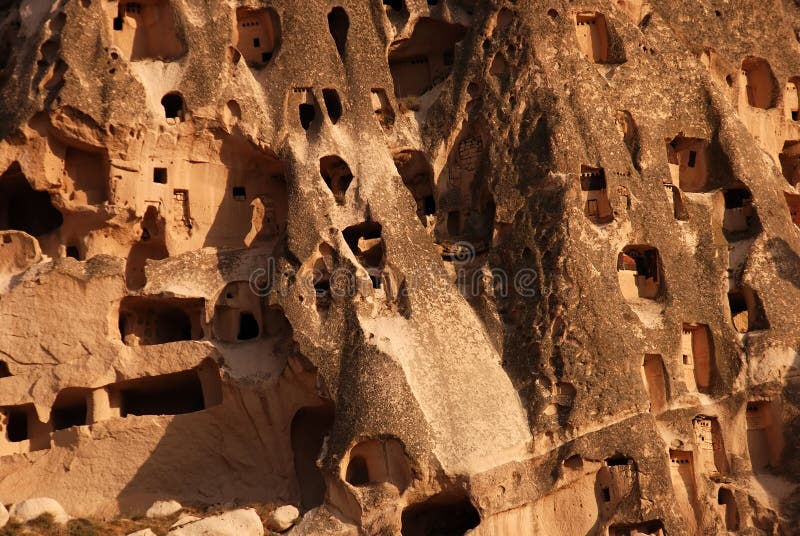 Cappadocian homes stock image. Image of dwelling, travel - 9793503
