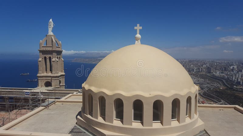 Santa Cruz Chapel In Orano, Algeria Immagine Stock - Immagine di ...