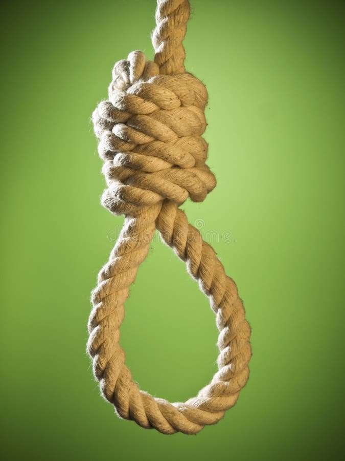 Cappio fotografia stock. Immagine di esecuzione, noose - 6860552