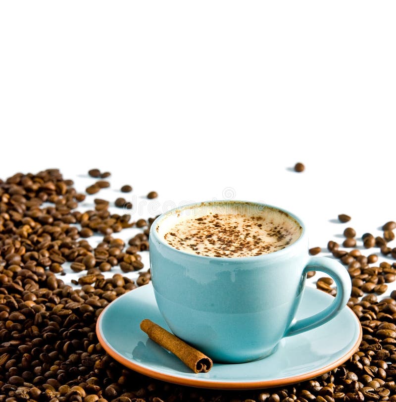 Cappuccino stock image. Image of sprinkles, coffe, cappuccino - 6963635