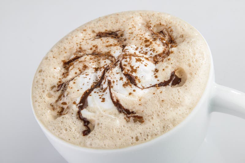 Cappuccino Foam stock image. Image of beverage, foam - 23382451