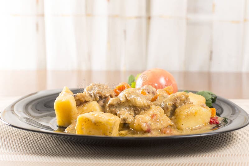 Capra Della Carne Dell'arrosto Immagine Stock - Immagine di piatti ...