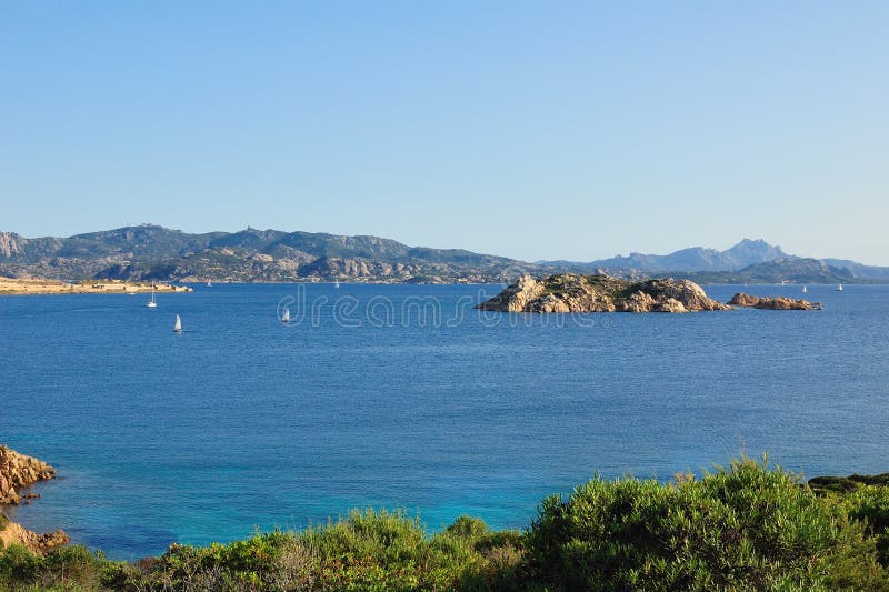 Caprera island stock photo. Image of sardinia, arcipelago - 10158734