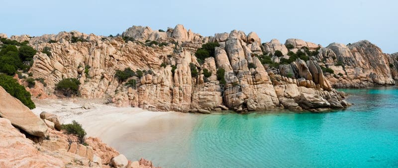 Caprera Island, Sardinia, Italy Stock Image - Image of north, paradise ...