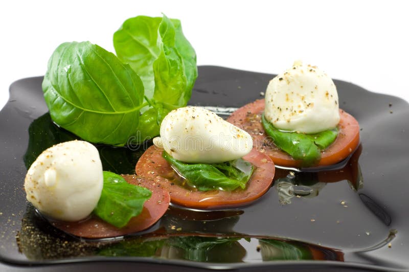 Caprese stock photo. Image of food, natural, organic, dish - 9145832