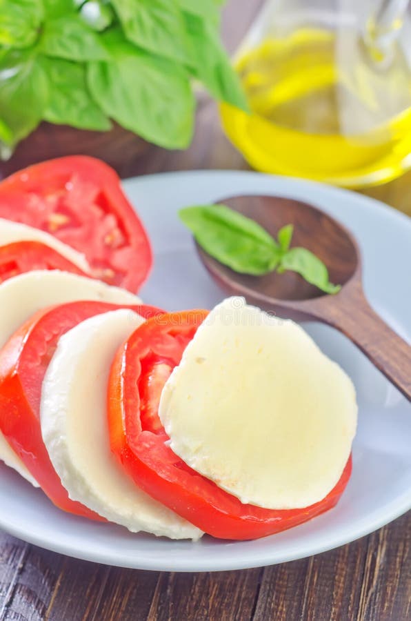 Caprese stock photo. Image of caprese, fresh, meal, balsamic - 34136444