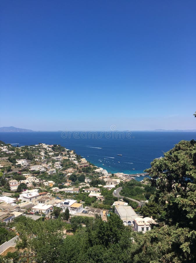 Capri stock image. Image of ocean, island, italy, capri - 119746365