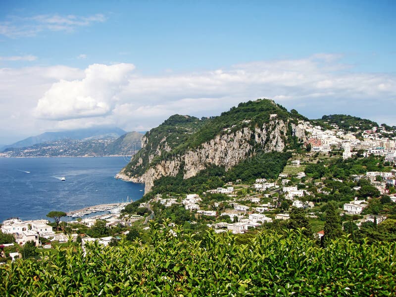 Capri stock image. Image of boats, capri, europe, island - 62026319