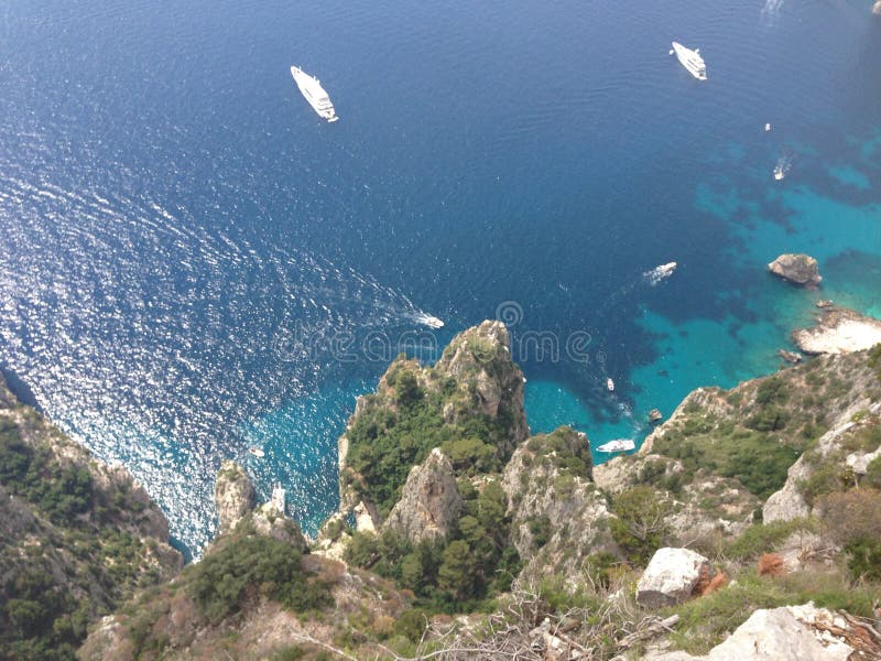 Capri birds view stock photo. Image of capri, view, birds - 125287040