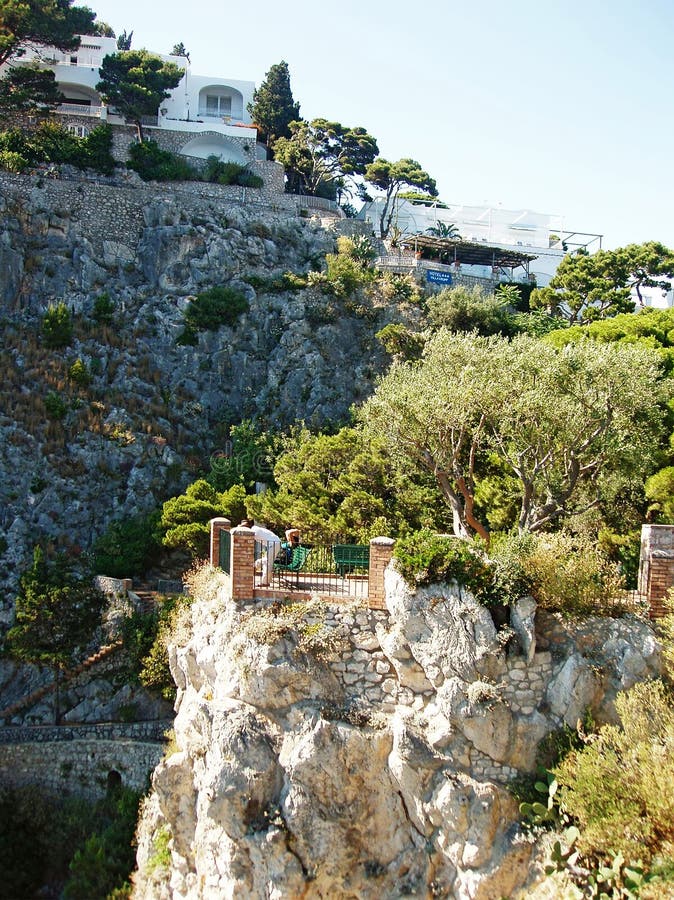 Capri stock image. Image of capri, hotel, europe, flowers - 62026593
