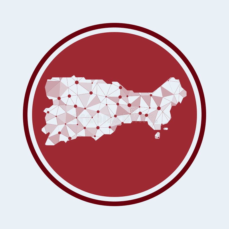 Capri Logo. Map of Capri with Island Name and. Stock Vector ...