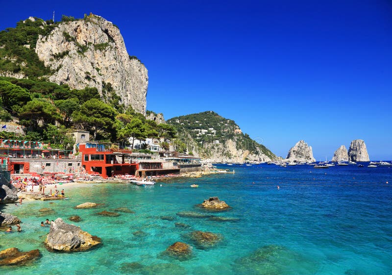 Das Phoenecian Tritt Auf Insel Von Capri, Italien, Von Den Phoenecian ...