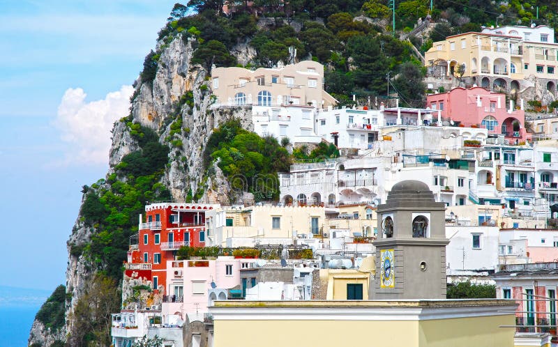 Capri island, Italy stock photo. Image of italy, european - 70768988