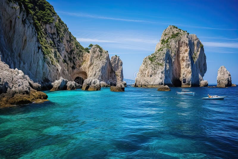 Capri island, Italy stock photo. Image of paradise, summer - 287740152 Capri island, Italy stock photo. Image of paradise, summer - 287740152
