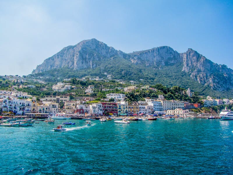 Capri, Italy stock photo. Image of landscape, lovely - 74515204