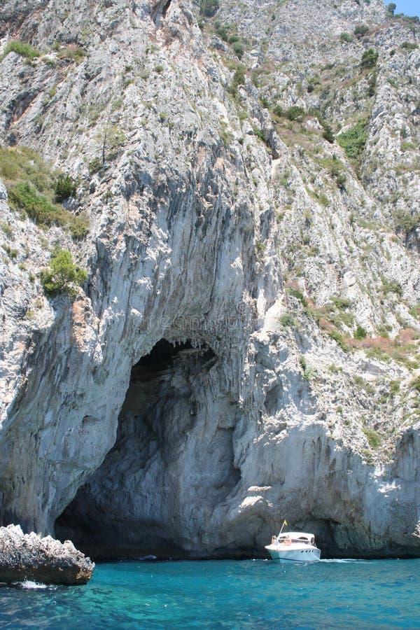 Capri Italy Cave stock image. Image of stone, landscape - 3022003