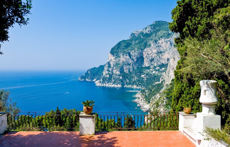 Capri stock photo. Image of coast, europe, house, architecture - 84112238