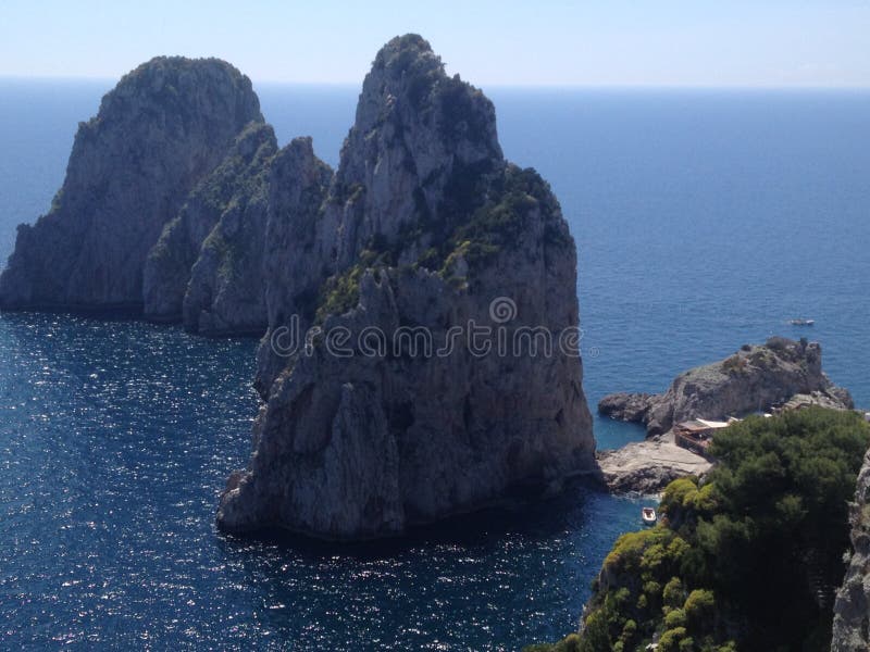 Capri stock photo. Image of view, beautiful, sunset - 210147452