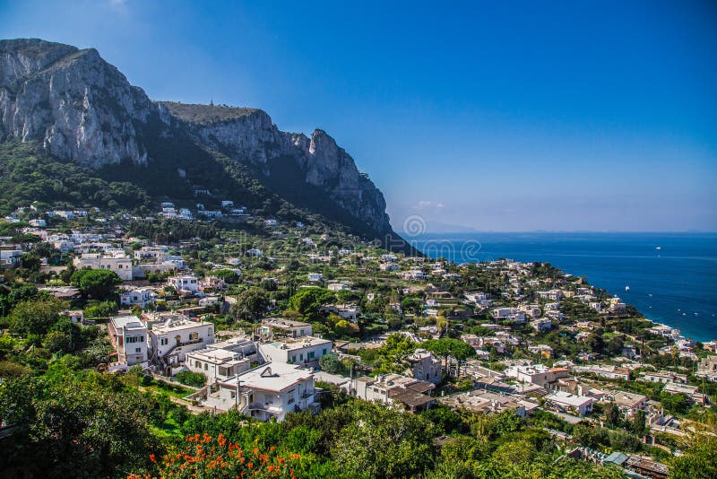 Capri stock image. Image of places, beautiful, faraglioni - 85032387