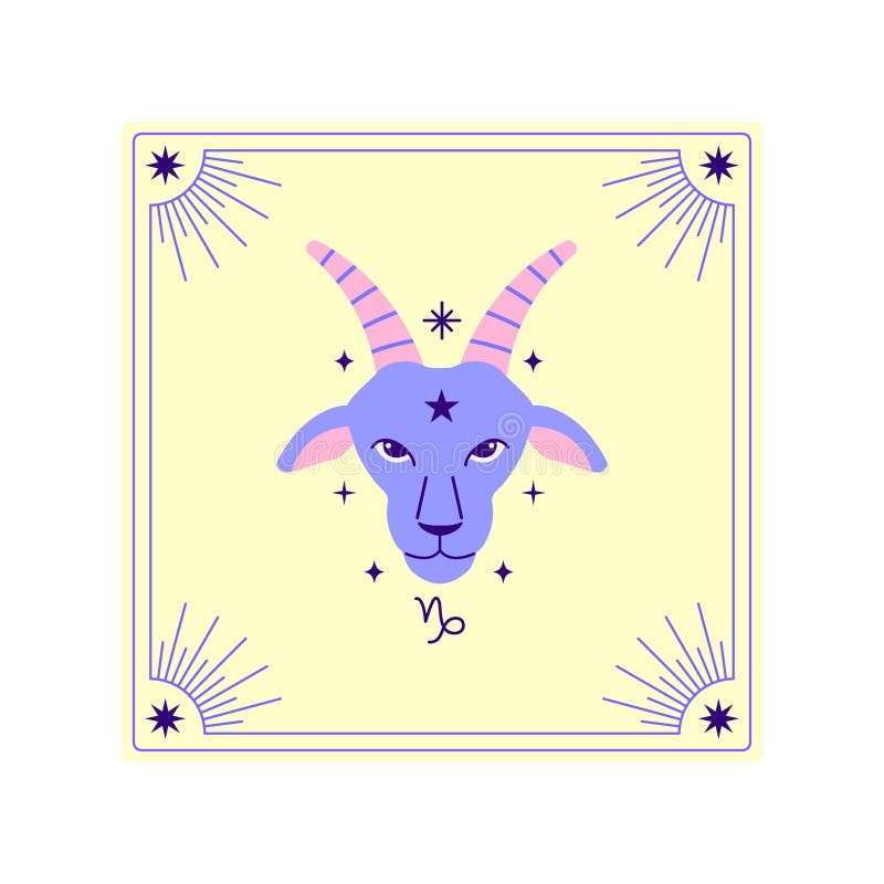Capricorn Zodiac Sign, Astrological Sign of the Horoscope in an ...
