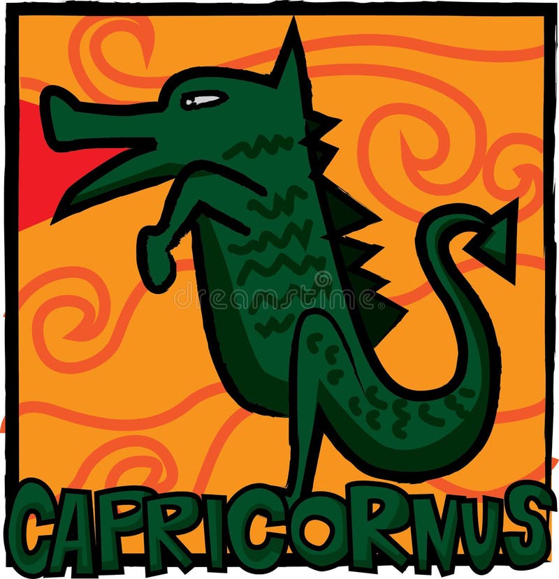 Capricious Zodiac Stock Illustrations – 1 Capricious Zodiac Stock ...