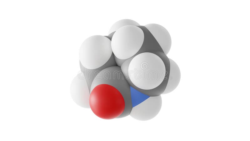 Caprolactam Molecule, Molecular Structures, Cyclic Amide, 3d Model ...