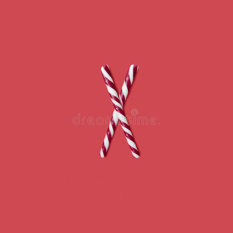 Caps Candy and Sugar Font. Letter X Stock Image - Image of preschool ...