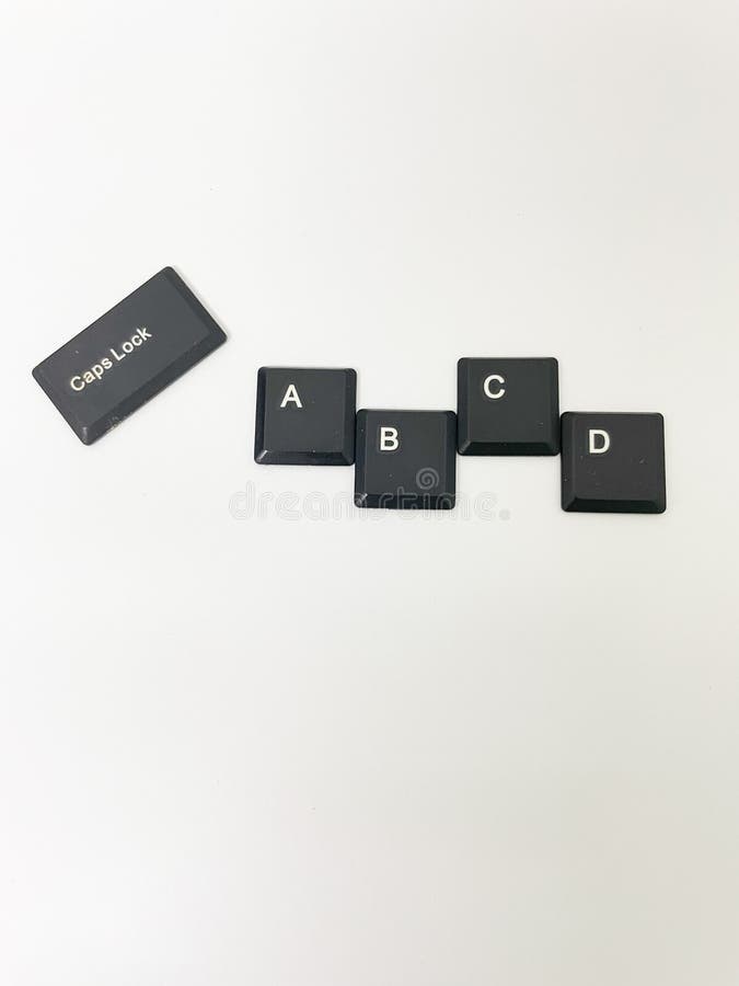 Alphabet keys of keyboard stock photo. Image of titled - 13223968