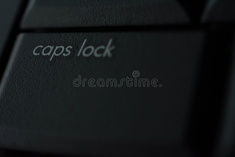 Caps Lock Button on Keybord Stock Photo - Image of caps, texture: 130005852