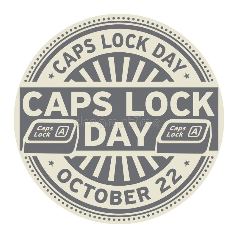 Caps Lock Stock Illustrations – 228 Caps Lock Stock Illustrations ...