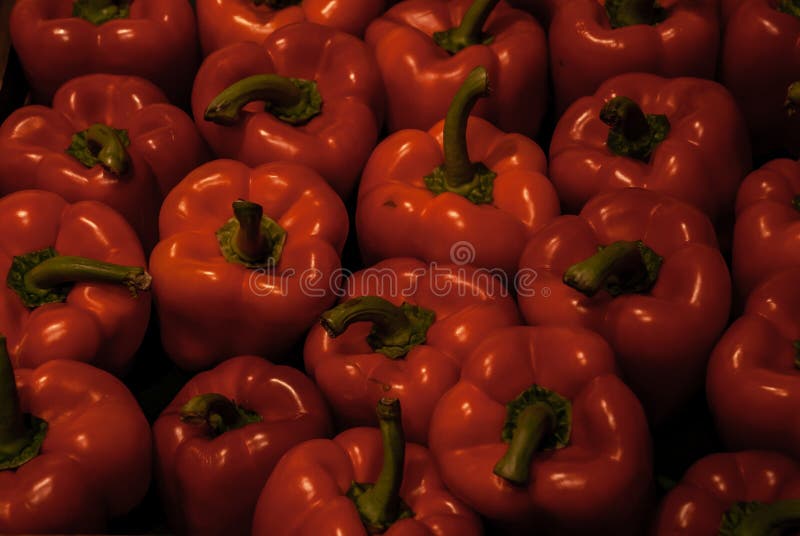 Capsicum, Pimenta-de-bel, Capcicum, Legumes Imagem de Stock - Imagem de ...