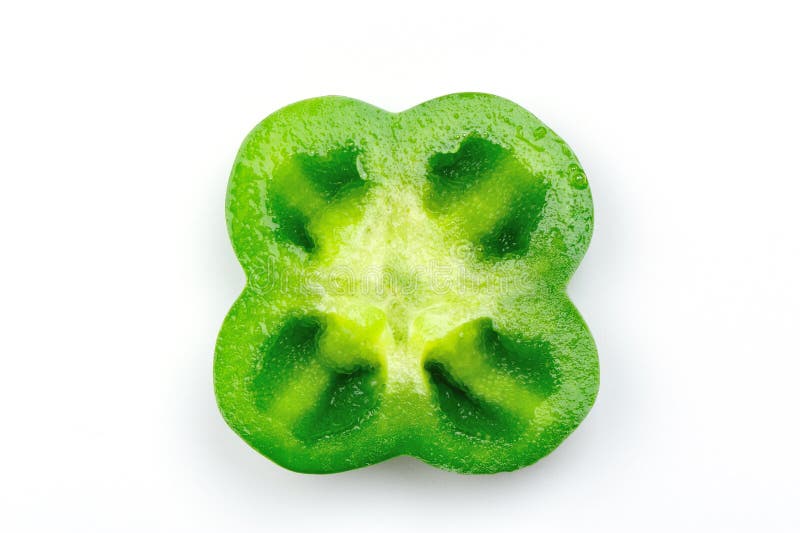 Capsicum slice stock photo. Image of bell, pepper, capsicum - 7395606