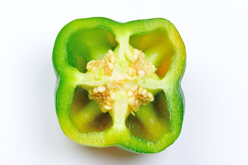 Capsicum slice stock photo. Image of bell, pepper, capsicum - 7395606