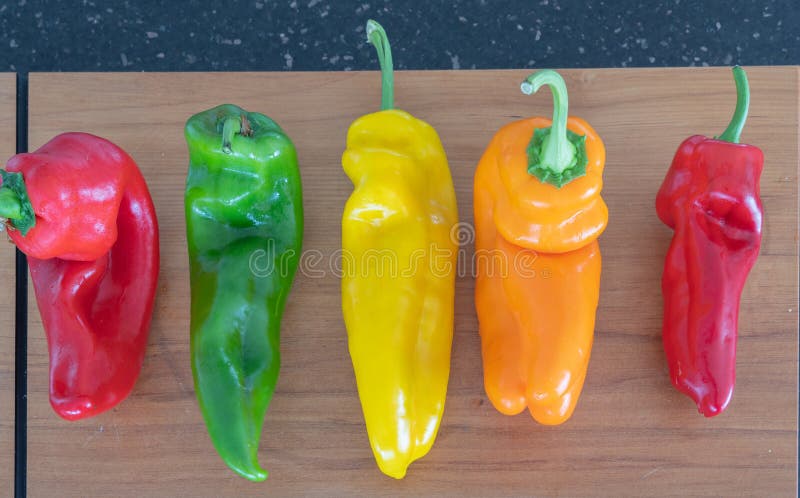 Capsicum unusually shaped stock photo. Image of healthy - 276453684