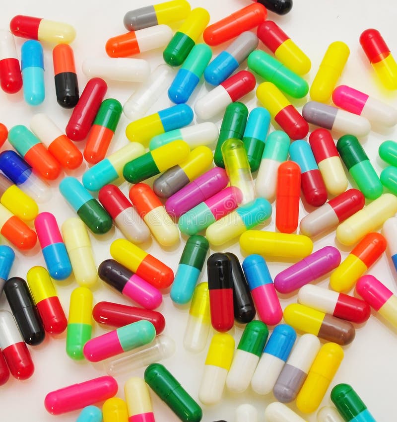 Capsule fotografia stock. Immagine di isolato, paziente - 17455922