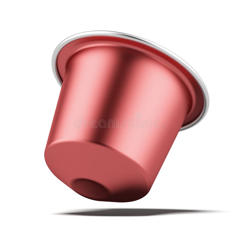 Insieme Delle Capsule Del Caffè Icone Piane Di Vettore Illustrazione ...