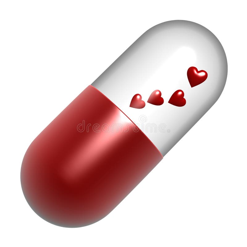 Capsule stock illustration. Illustration of design, love - 7140533
