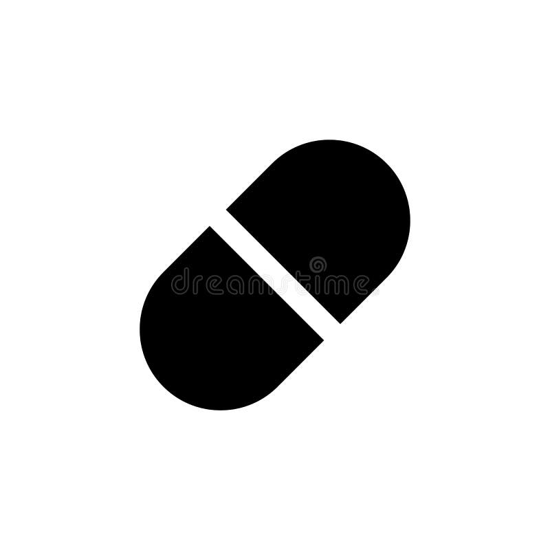 Capsule Black Glyph Ui Icon Stock Vector - Illustration of pill ... Capsule Black Glyph Ui Icon Stock Vector - Illustration of pill ...