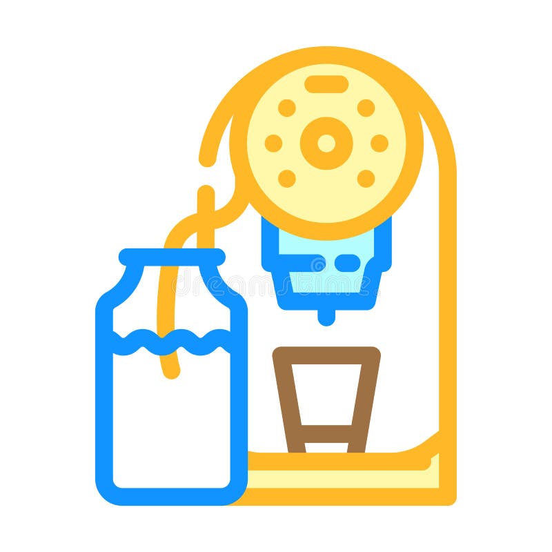 Capsule Coffee Machine Color Icon Vector Illustration Stock Vector ...