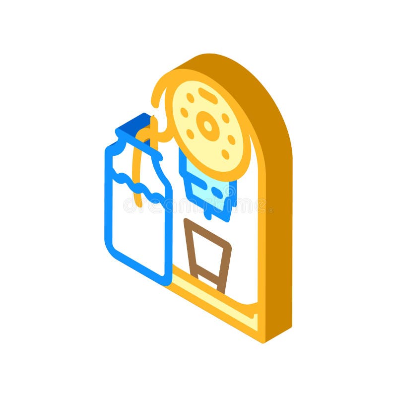 Capsule Coffee Machine Isometric Icon Vector Illustration Stock Vector ...