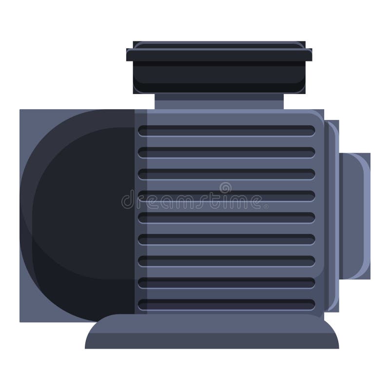 Compressor Station Icon, Cartoon Style Stock Vector - Illustration of ...