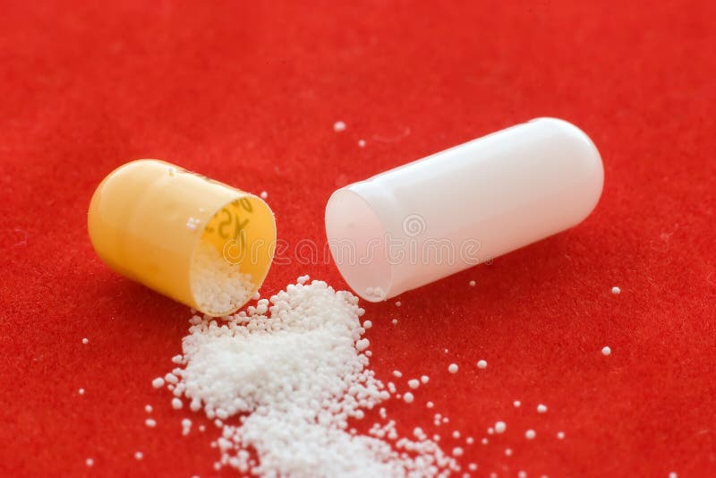 Capsule of Heart Medication Stock Image - Image of treatment, cardiac ...