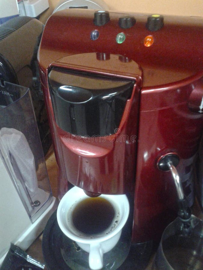 Capsule Machine stock photo. Image of fast, coconut - 100224814