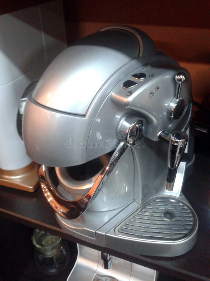 Capsule Machine stock image. Image of cappuccino, fast - 99841313