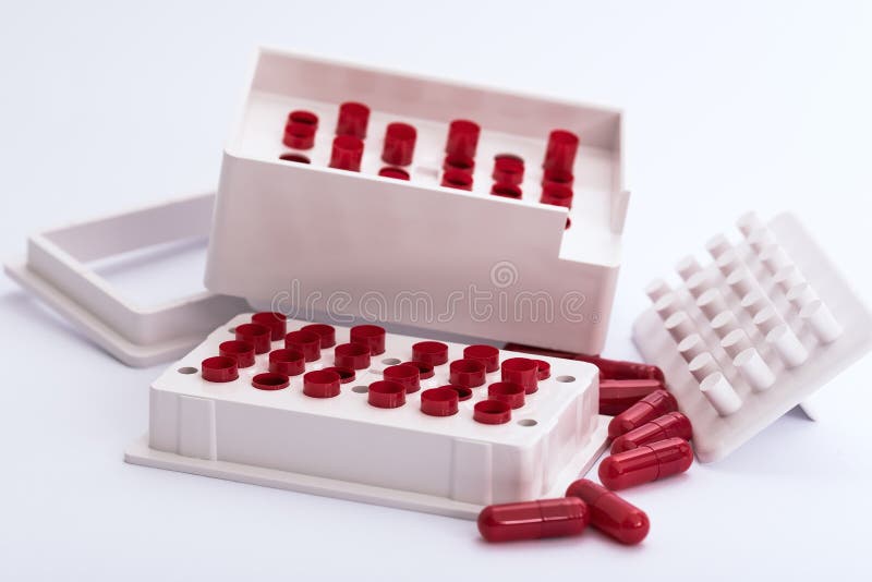 Capsule machine stock photo. Image of pharmaceutical - 89465612