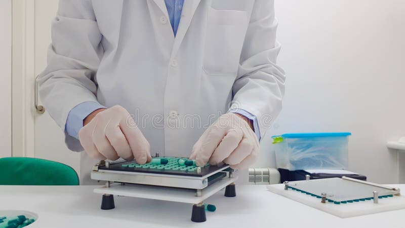Capsule making machine stock image. Image of pills, laboratory - 143727609